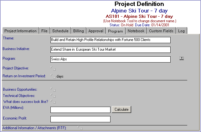 Lotus Notes Software - Tracker Suite - Project Planning Lotus Notes Software - Tracker Suite - Project Planning